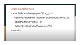 LWC & Aura components and their syntax . | PPTX