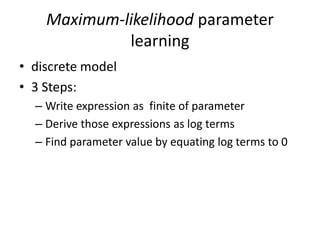 Learning With Complete Data | PPTX