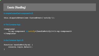 Lwc presentation | PDF
