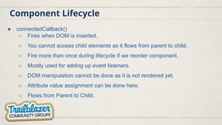 Lightning Web Components- Ep 1 - Decorators, Life Cycle Hooks and Compositions | PDF