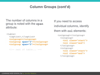 Chapter 8: Tables | PPT