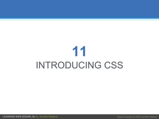 Chapter 11: Intro to CSS | PPT