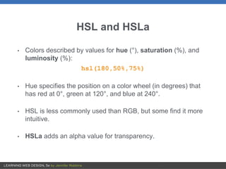 Chapter 13: Colors and Backgrounds | PPT