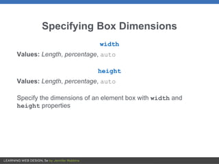 Chapter 14: Box Model | PPT
