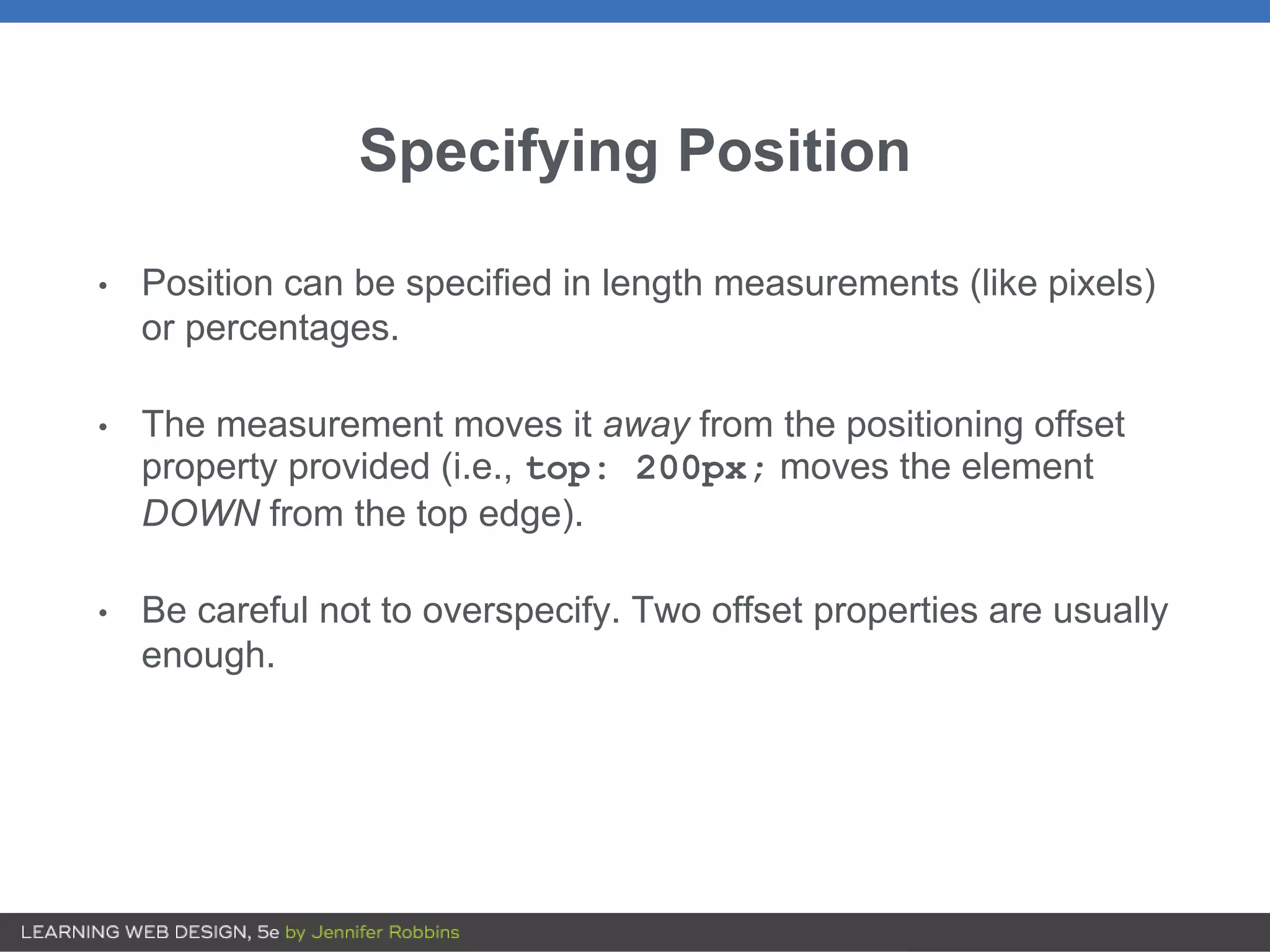 Chapter 15: Floating and Positioning | PPTX