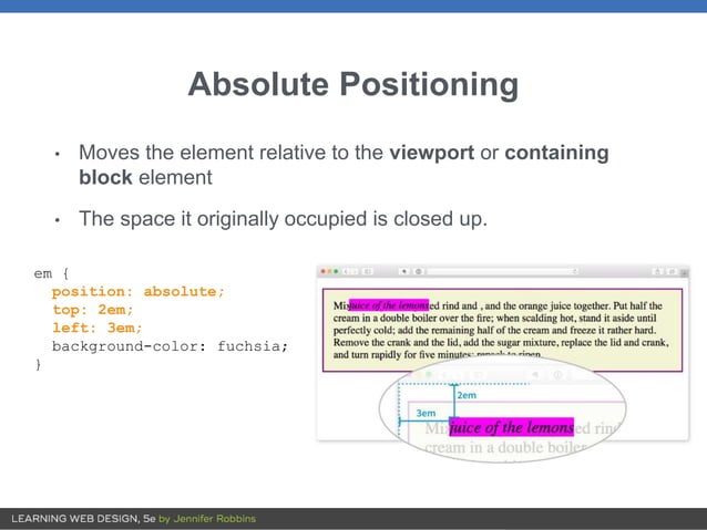 Chapter 15: Floating and Positioning | PPTX