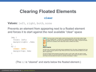 Chapter 15: Floating and Positioning | PPTX