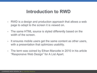 Chapter 17: Responsive Web Design | PPT