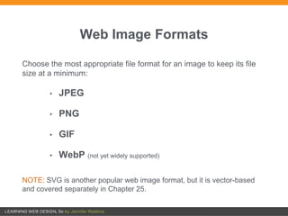 Chapter 23: Web Images | PPT