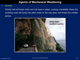 Mechanical Weathering Gravity