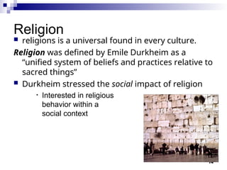 l) Week 11 - Religion an overview of Sociology.ppt
