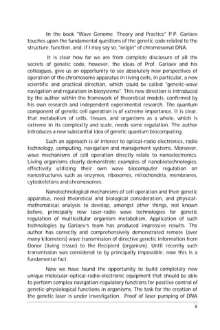 Reviews to Peter Gariaev Book "Quantum Consciousness of the Linguistic ...
