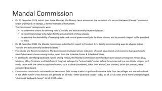 LWLL Unit II - Reservation under Constitution of India.pptx