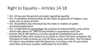 LWLL Unit II - Reservation under Constitution of India.pptx