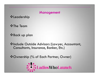 Lwl write a successful business plan [compatibility mode] | PDF