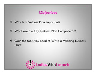 Lwl write a successful business plan [compatibility mode] | PDF