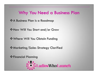 Lwl write a successful business plan [compatibility mode] | PDF