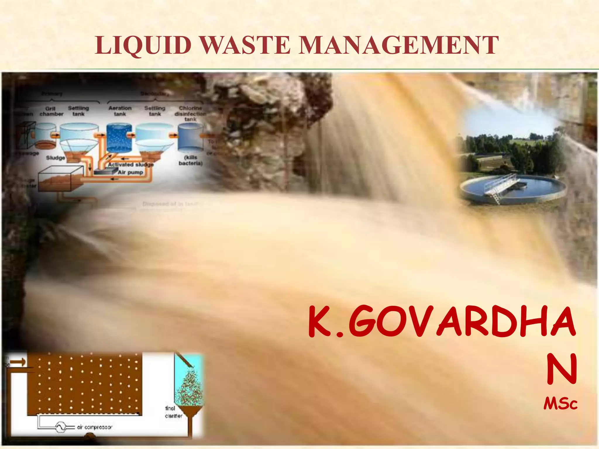 LIQUID WASTE MANAGEMENT | PPTX