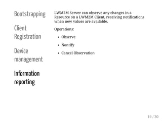 OMA LWM2M overview | PDF