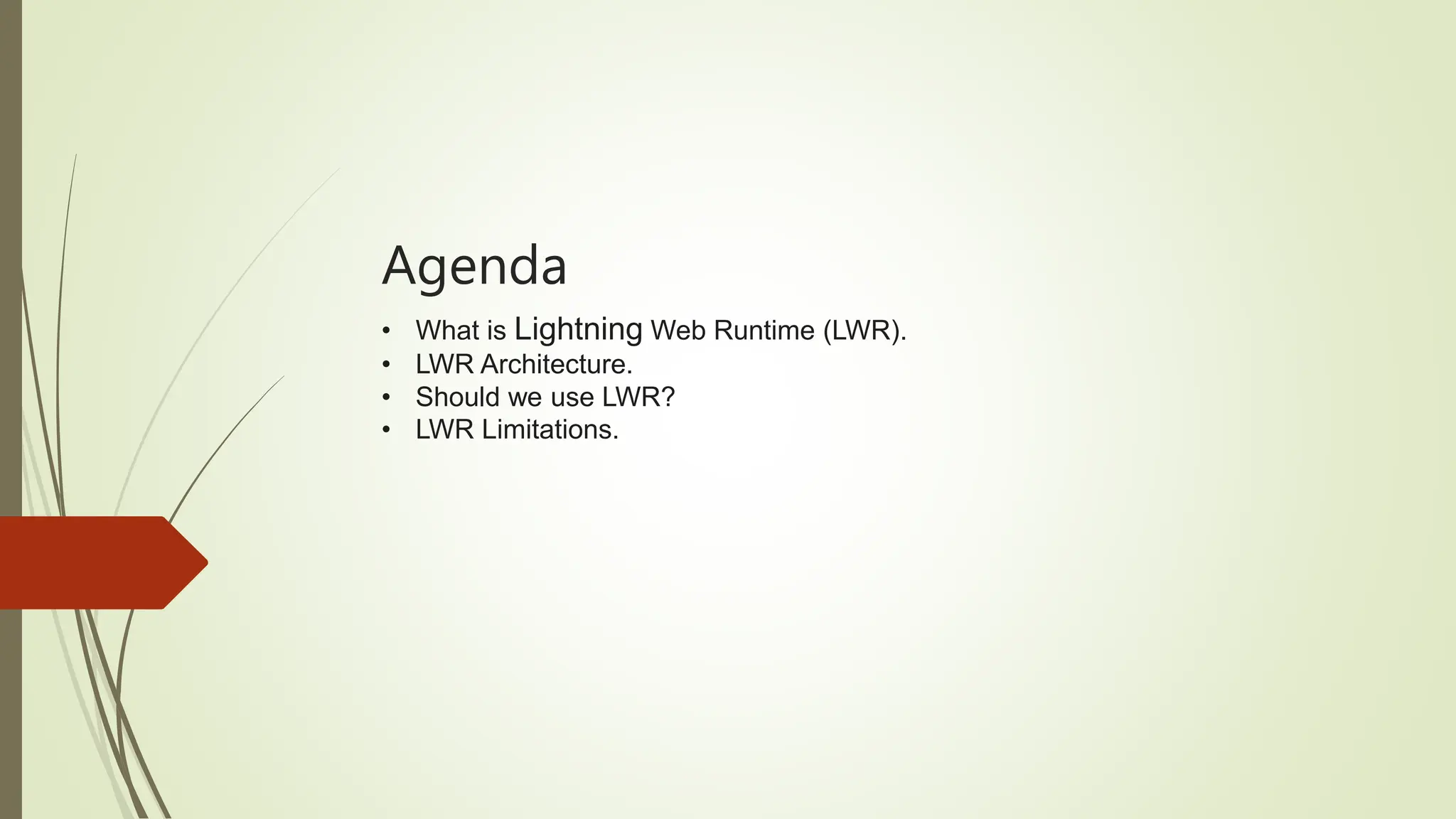 Lightning Web Runtime (LWR) session for Salesforce | PPT