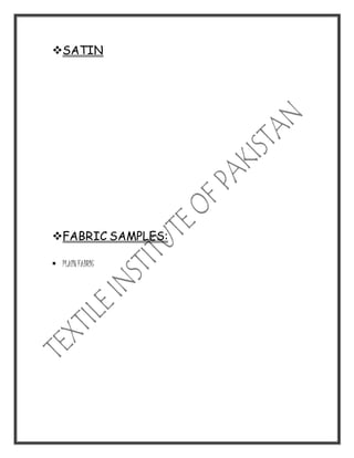 Fabric portfolio | PDF