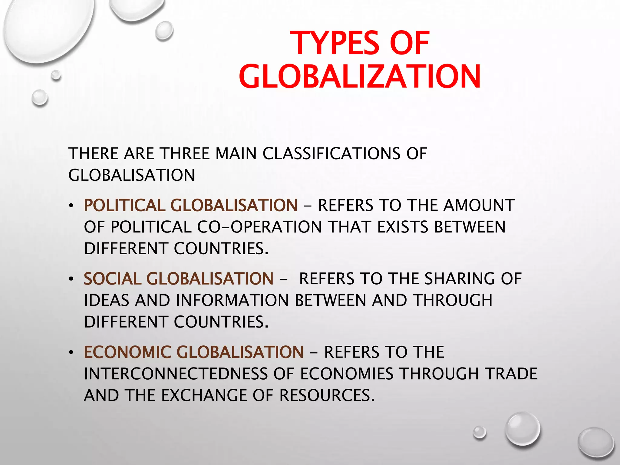 Globalization ppt | PPTX