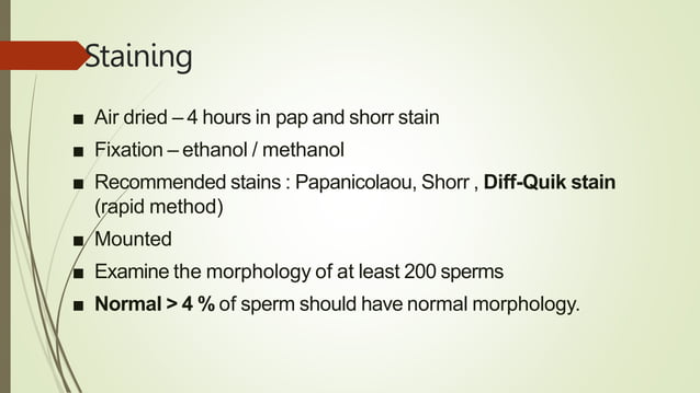 Sperm_Morphology.pptx | Infertility | Reproductive Health