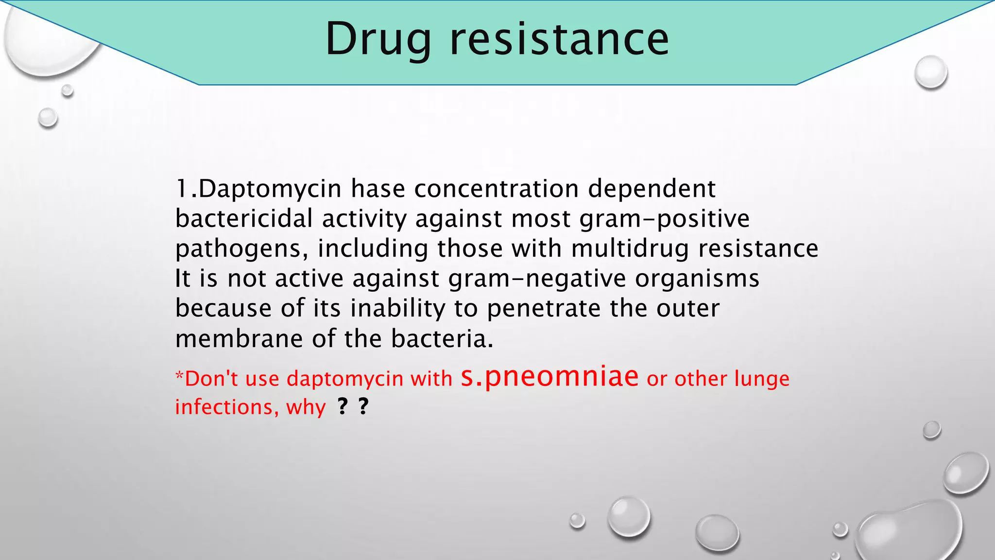 Pharmacology Nystatin and Daptomycin .pptx