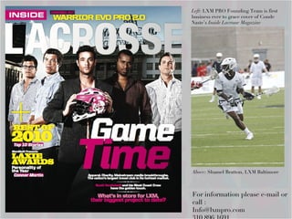 LXM Sponsor Deck (FOR TEAM'S APPROVAL) | PPT