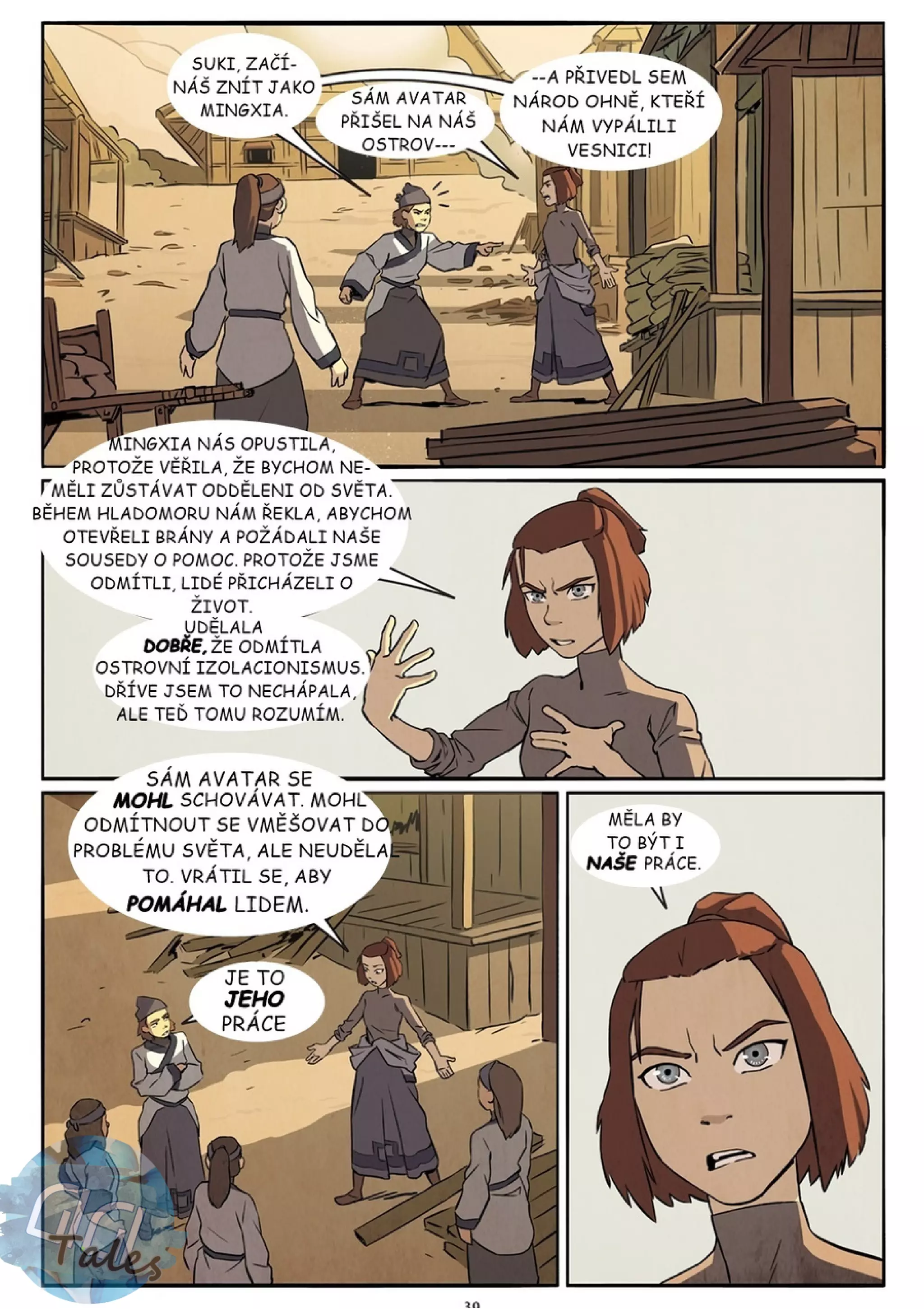Avatar: The Last Airbender Suki Alone CZ | PDF