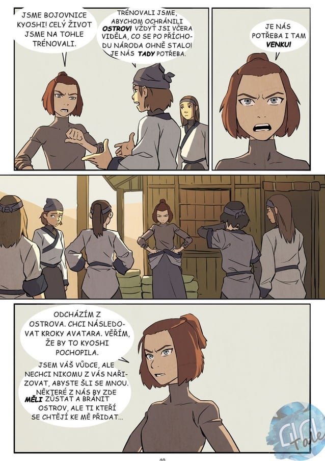 Avatar: The Last Airbender Suki Alone CZ | PDF