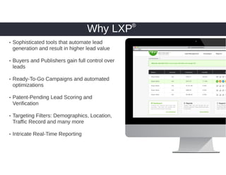LXP - Lead Gen Revolutionized | PDF