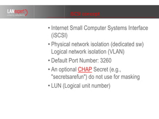 Lxp storage iSCSI Best Practice | PPT