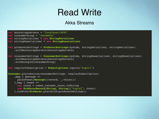 Functional streams with Kafka - A comparison between Akka-streams and ...