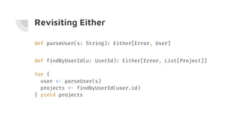 Principled Error Handling with FP | PDF