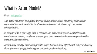 DDD loves Actor Model and Actor Model loves Elixir | PPTX