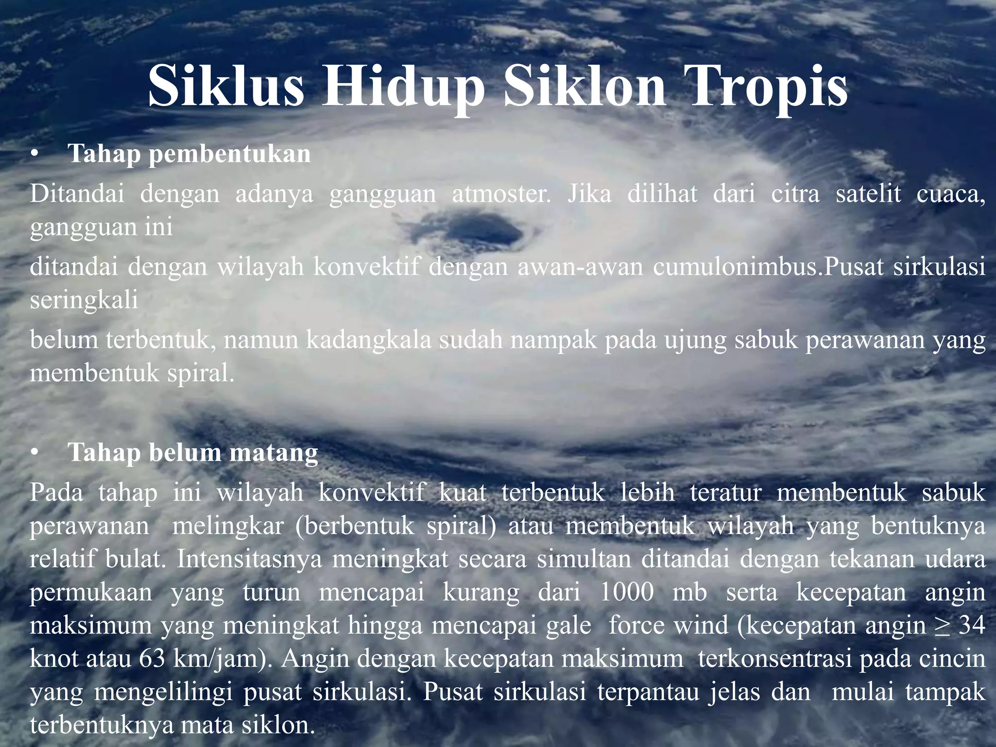 Fenomena Siklon Tropis | PPTX