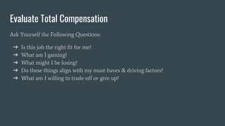 Lynda: Negotiating Your Job Offer | PPTX | Resume Writing and Advice | Job Search