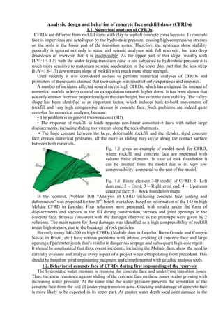 Lyapichev. Analysis, design & behavior of CFRDs | PDF