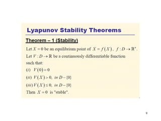 Lyapunov stability | PPT