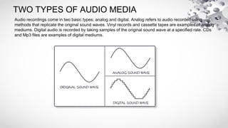 Audio Media and information | PPT
