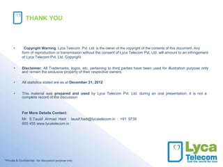 Lyca telecom | DOCX