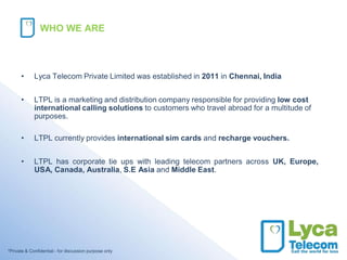 Lyca telecom | DOCX