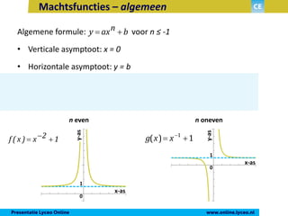 Lyceo Wiskunde B Hoofdstuk 1 1 Standaardfuncties | PDF | Homework and ...