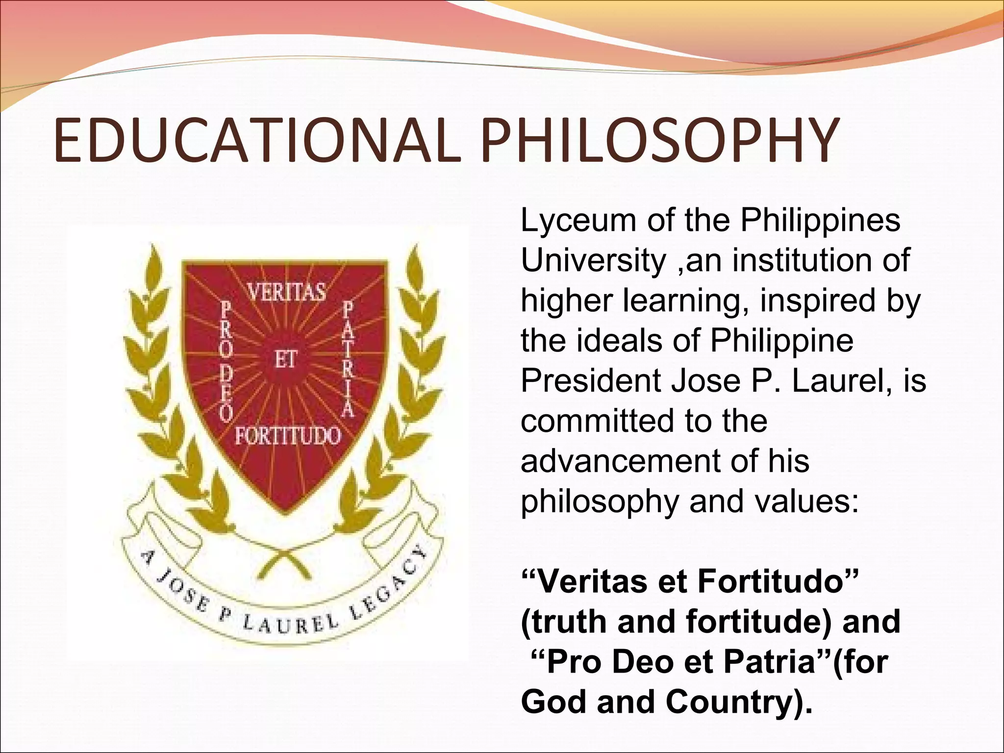 Lyceum of the philippines university | PPT