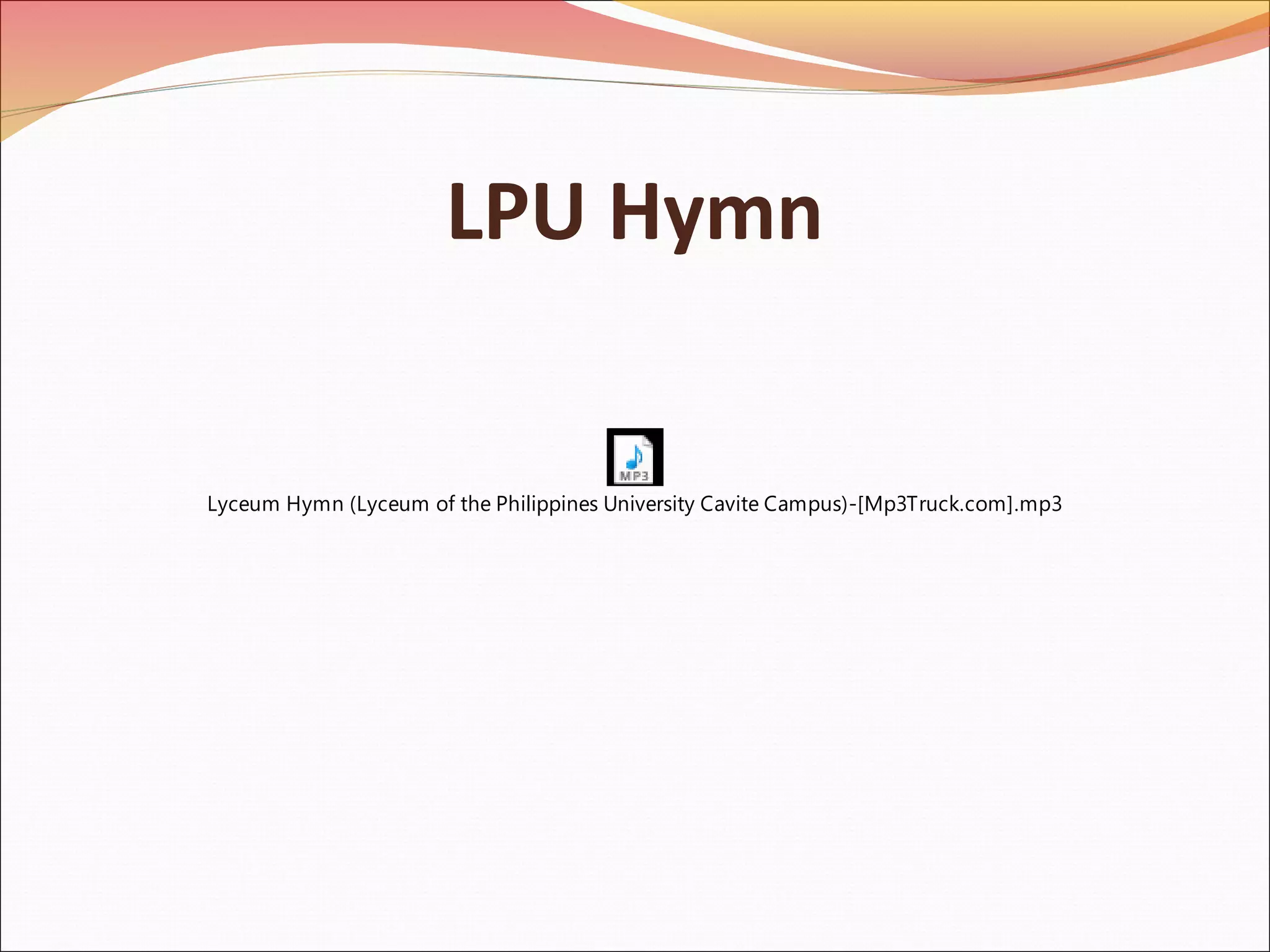 Lyceum of the philippines university | PPT