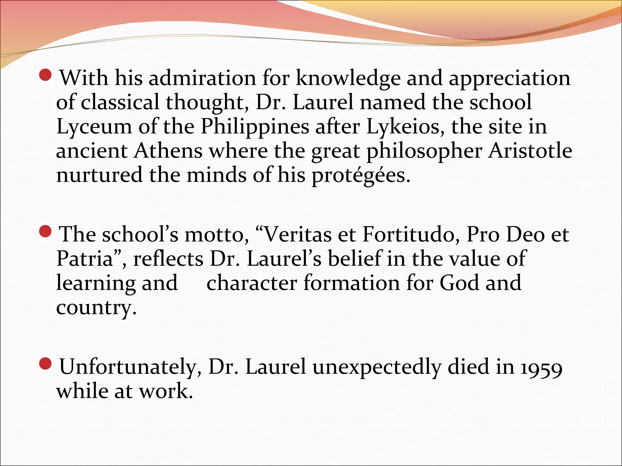 Lyceum of the philippines university | PPT