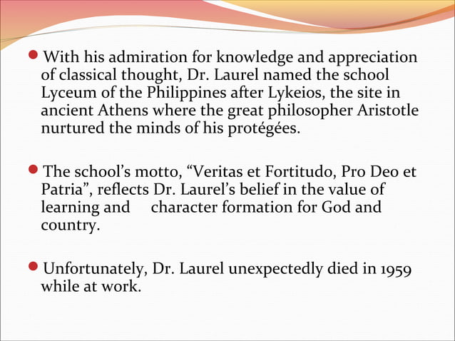 Lyceum of the philippines university | PPT