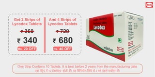 Lycodox Tablet is a nutritional supplement containing lycopene ...