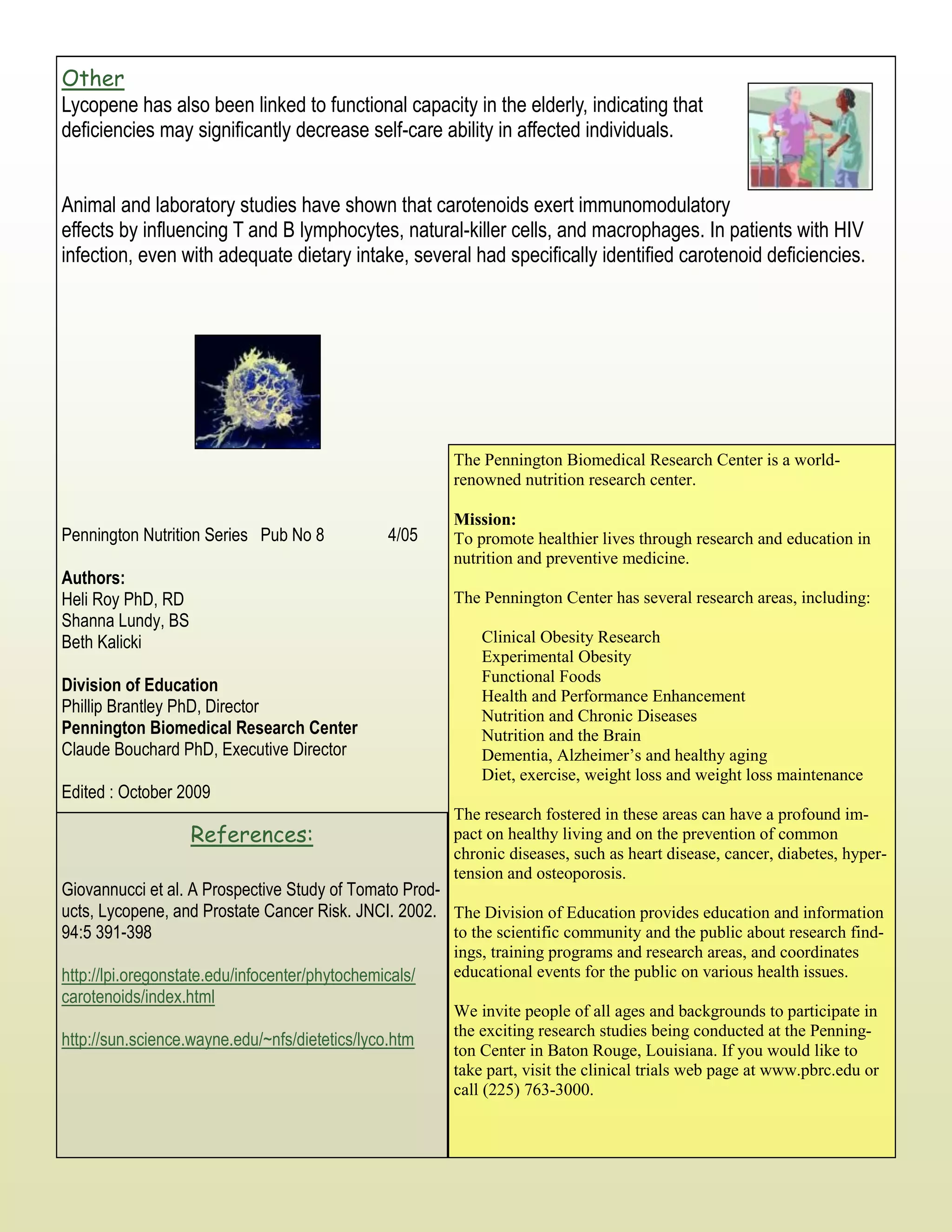 Lycopene | PDF